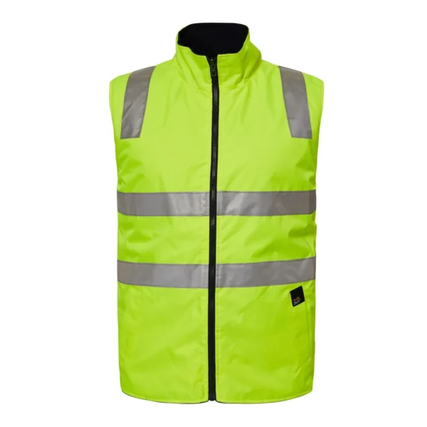 HI VIS REVERSIBLE FLEECE REFLECTIVE VEST – ZayWorkWear